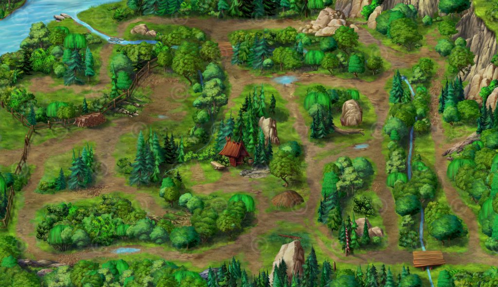 Zeichnung und Animationen Bibi Blocksberg - NDS - AKIKA 3D Köln